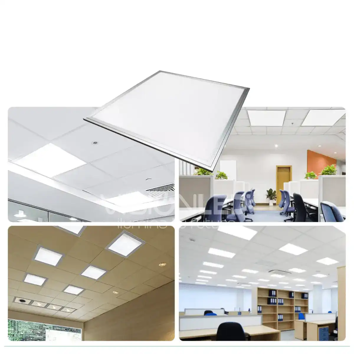PANEL 60X60 BLANCO FILO BLANCO 48W - VISION LED