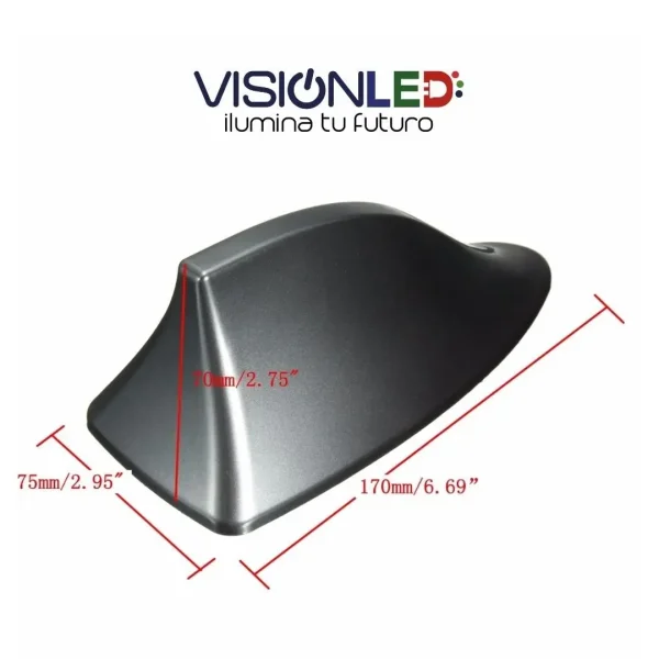 ANTENA ALETA DE TIBURÓN PARA AUTO | VisionLED