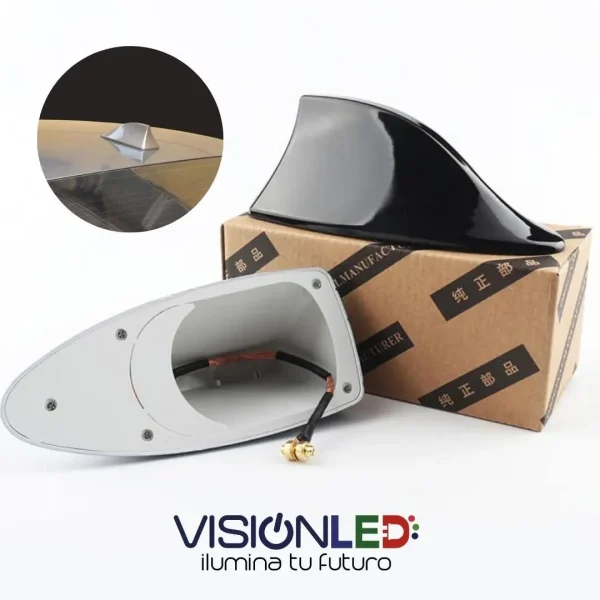 ANTENA ALETA DE TIBURÓN PARA AUTO | VisionLED