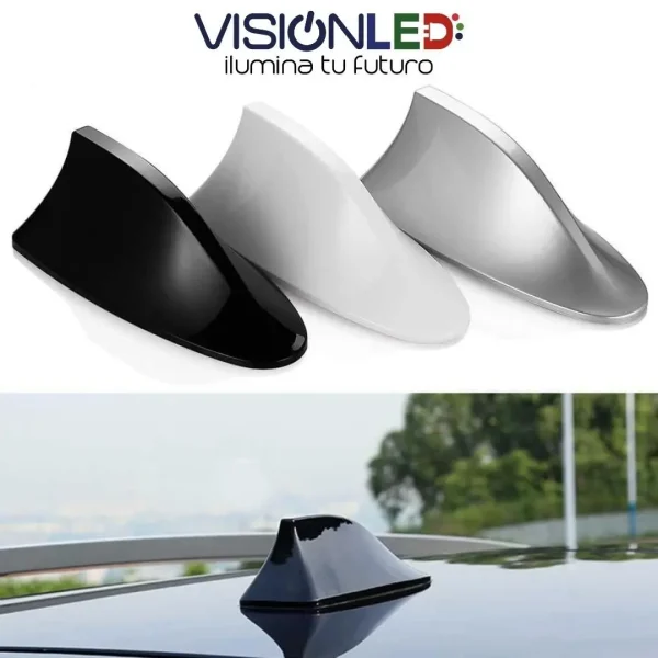 ANTENA ALETA DE TIBURÓN PARA AUTO | VisionLED